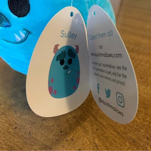 Squishmallows | Toys | Squishmallows Disney Sulley 5 Plushie | Poshmark